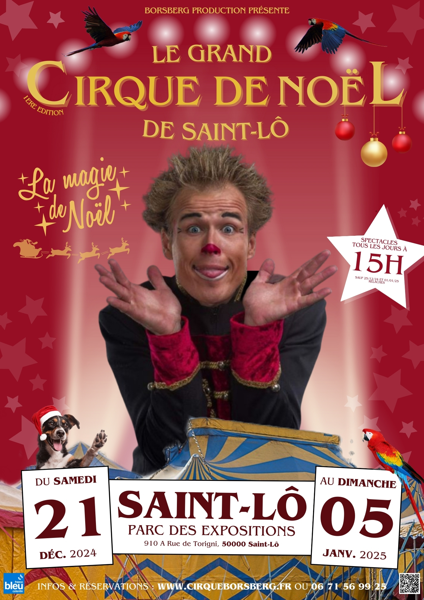 Cirque Borsberg - Cirque de Noël Saint-Lô